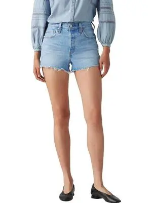 LEVI'S 501® Original High Waist Denim Cutoff Shorts - No Referee Short