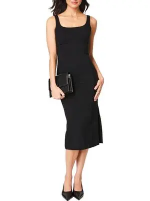 Spanx SPANX® Spanxshape™ Ponte Midi Tank Dress Classic Black