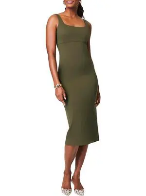 Spanx SPANX® Spanxshape™ Ponte Midi Tank Dress Dark Pine