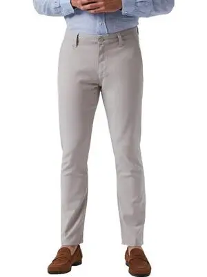 34 Heritage Verona Slim Straight Leg Chinos - Grey High Flyer