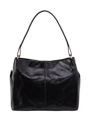 Hobo Seneca Leather Shoulder Bag - Black