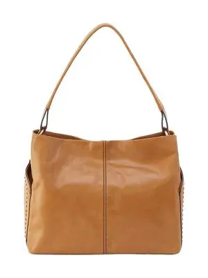 Hobo HOBO Seneca Leather Shoulder Bag Natural