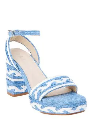 Matisse Lyla Ankle Strap Sandal - Marine Blue