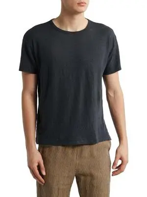 ALEX CRANE Sun Linen T-shirt - Night