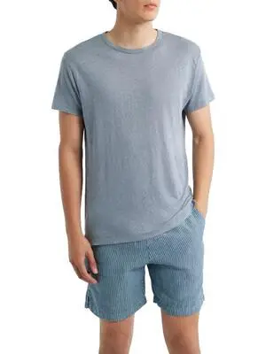 ALEX CRANE Sun Linen T-shirt - Wave