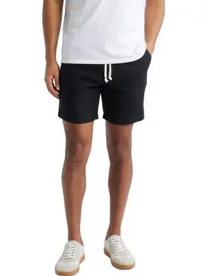 ALEX CRANE Bo Linen Drawstring Shorts - Night