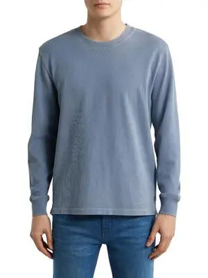 ALEX CRANE Caza Rib Organic Cotton Sweatshirt - Wave