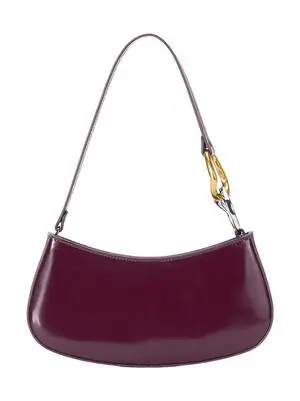 Staud STAUD Ollie Leather Shoulder Bag Syrah