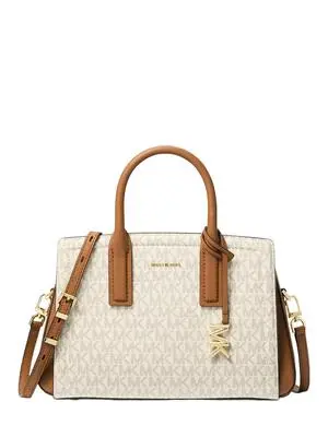 Michael Kors Small Satchel Bag - Vanilla/ac