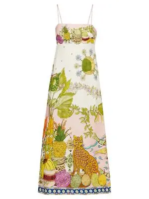 ALEMAIS Alémais Hazel Printed Maxi Dress - Multicoloured