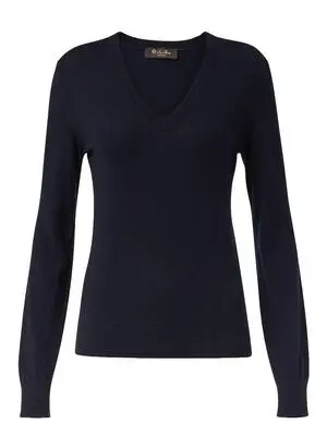 Loro Piana Neo Piuma Cashmere Sweater - Black