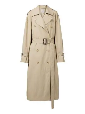 TOTEME Cotton-blend Trench Coat - Beige