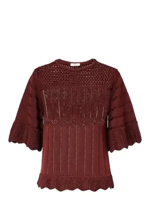 ERES Eres Rêverie Open-Knit Top