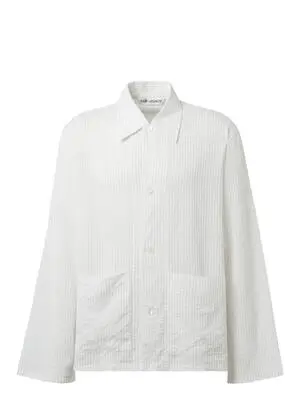 Our Legacy Haven Striped Overshirt - White