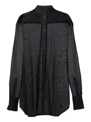 TOTEME Oversized Shirt - Black