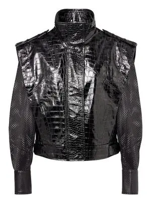 Givenchy Leather Jacket - Black