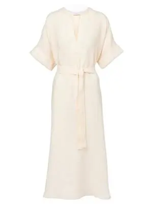 ERES Eres Bibi Linen Kaftan White