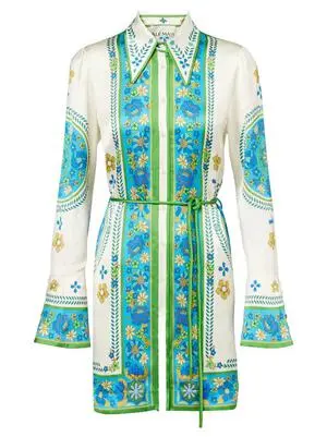 ALEMAIS Vivianna Printed Shirt Dress - Multicoloured