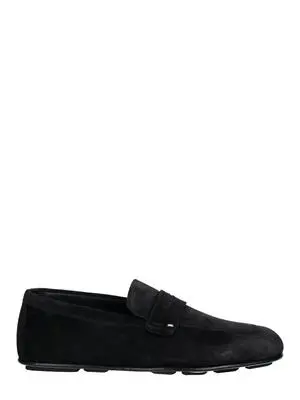GIUSEPPE ZANOTTI Cristophe Suede Loafers - Black