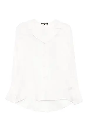 Kiki De Montparnasse Handcuff Jacquard Pyjama Top - White
