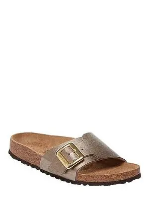 Pink Birkenstock Catalina Buckle Sandals - Brown