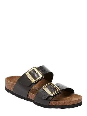 Pink Birkenstock Sydney Birko-flor® Sandals - Black