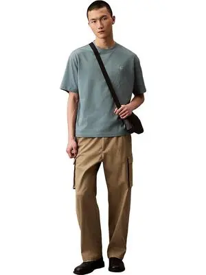 Calvin Klein Calvin Klein Monogram Logo Relaxed Crewneck T-shirt Trooper