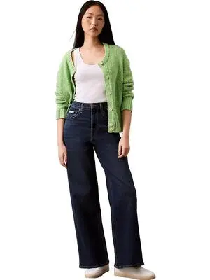 Calvin Klein Ultra High Rise Wide Leg Jeans - Vintage Harbor