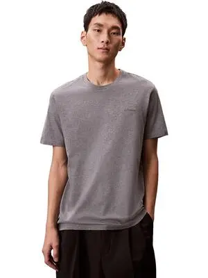 Calvin Klein Liquid Touch Crewneck T-shirt - Medium Grey Heather