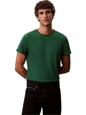 Calvin Klein Liquid Touch Crewneck T-shirt - Miami Green