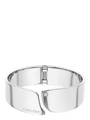Calvin Klein Minimalist Bangle - Silver