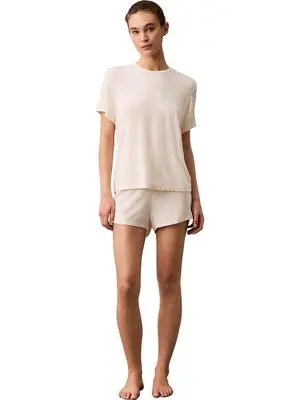 Calvin Klein Calvin Klein Ultra Soft Modal Short Ivory