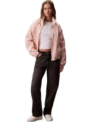 Calvin Klein Lightweight Windbreaker Jacket - Cloud Pink