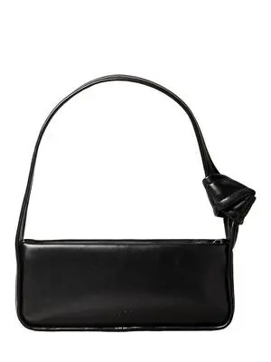 Calvin Klein Knotted Shoulder Bag - Black