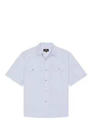 STAN RAY Work Shirt In Blue - Texas Blue