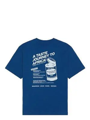 DAILY PAPER Soup T-shirt In Royal - True Blue