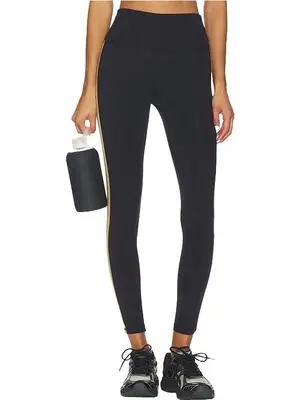 Strut This The Sage Ankle Legging - Black & Fern