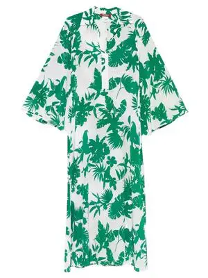 Max Mara Livrea Maxi Dress - Green