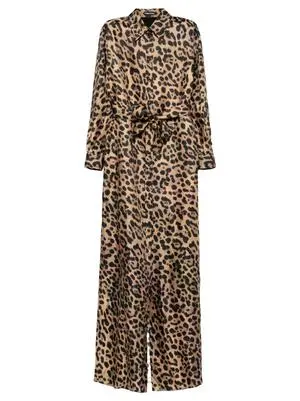 TOM FORD TOM FORD Leopard-Print Maxi Dress