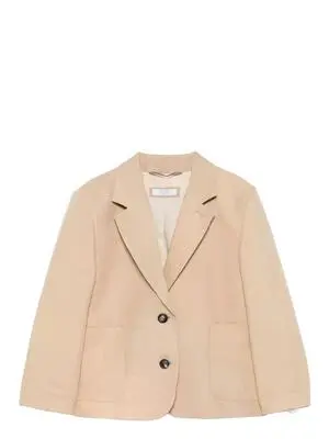 Peserico Single-breasted Blazer - Neutrals