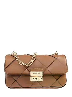 Michael Kors Leather Shoulder Bag - Brown