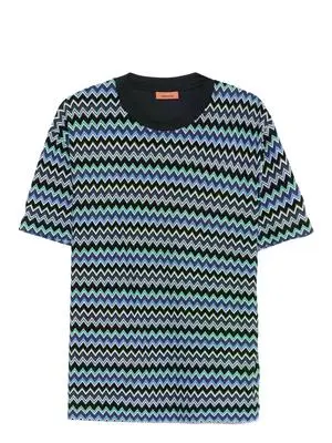 Missoni Zigzag T-shirt - Black