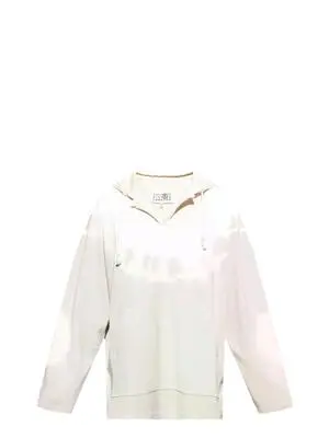 MAISON MARGIELA Cotton Hoodie - Neutrals
