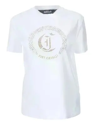 Just Cavalli Logo T-shirt - White