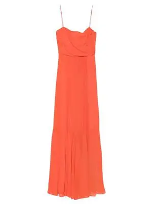 Max Mara Pioppo Maxi Dress - Orange