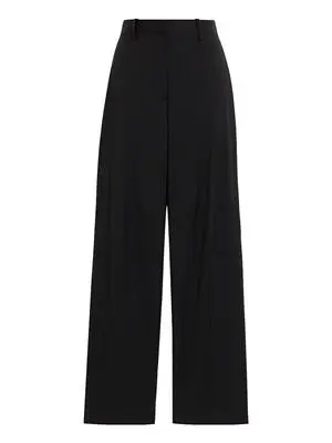HELMUT LANG Helmut Lang Wool-Twill Straight-Leg Pants