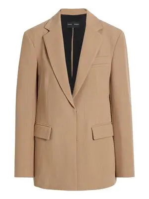 Proenza Schouler Wool-blend Twill Blazer - Sand