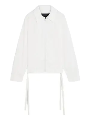 Proenza Schouler Emerson Cotton Jacket White