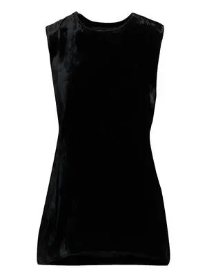 Proenza Schouler Joyce Velvet Top - Black