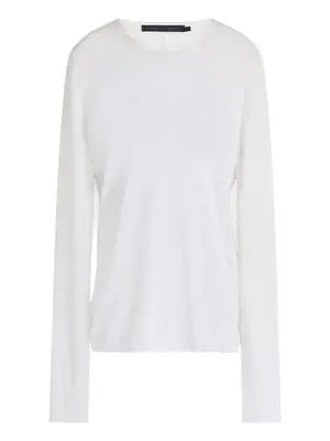 Proenza Schouler Tina Cutout Sweater - White